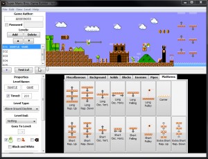 Make your own Super Mario Bros Levels – [Brads Electronic Projects]