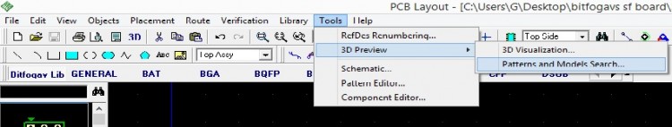 Adding 3D Patterns to Diptrace – [Brads Electronic Projects]